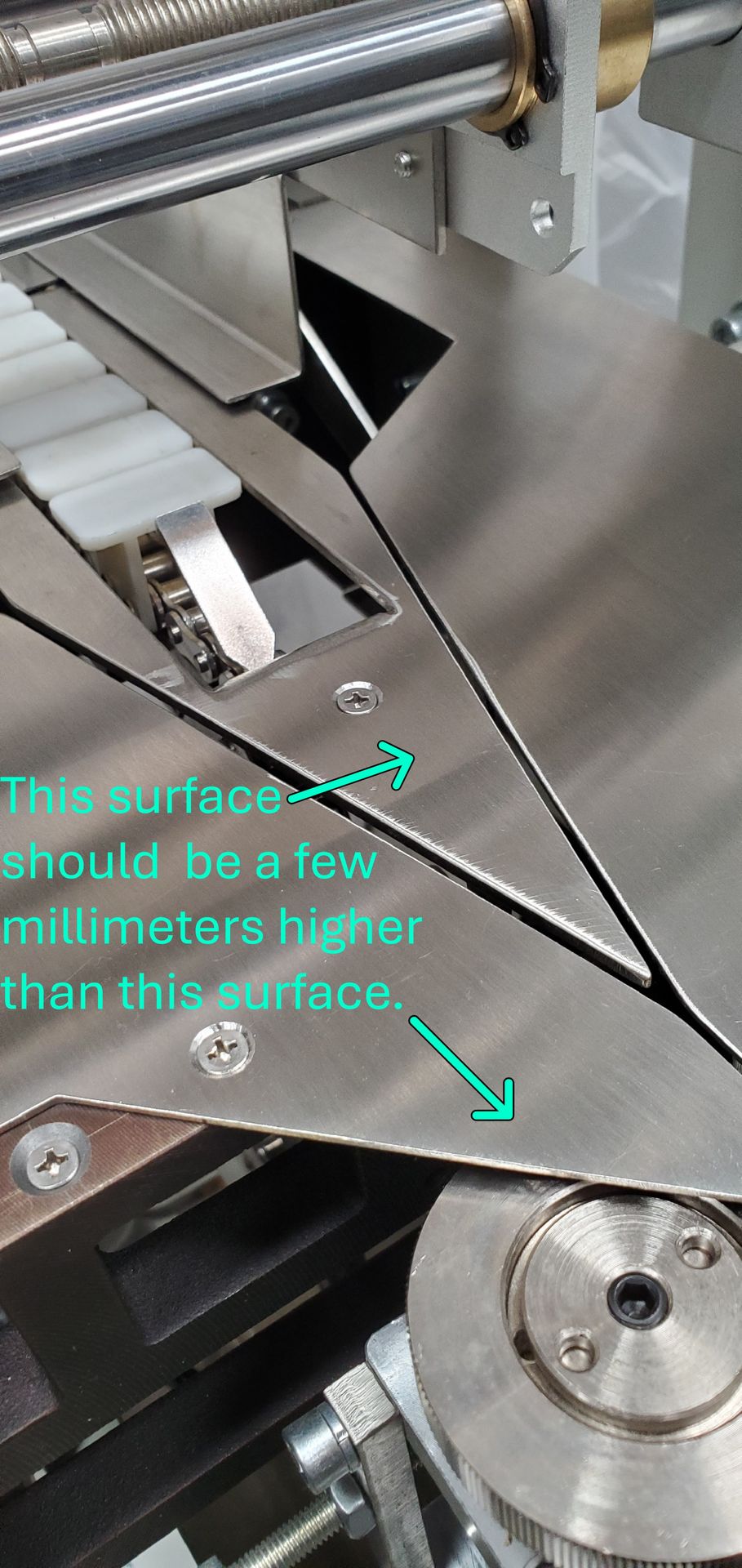 Flow Wrapper Maintenance